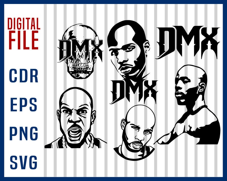 DMX Face, Hip Hop, Rap, Legend, 90s, Music, Bundle, Pop, Famous Shirt ...