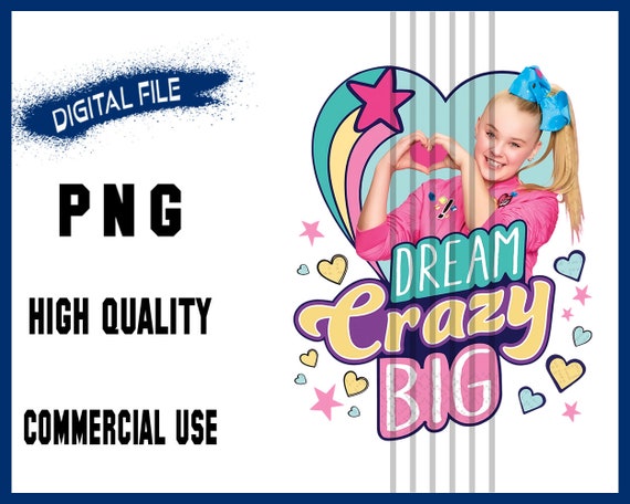 Jojo Siwa PNG 1 Sublimation Jojosiwa Png Files Tshirts - Etsy