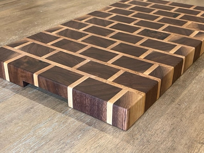 Brick Pattern Cutting Board - Etsy