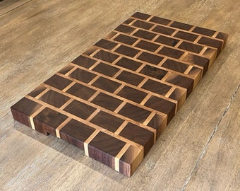 Brick Pattern Cutting Board - Etsy