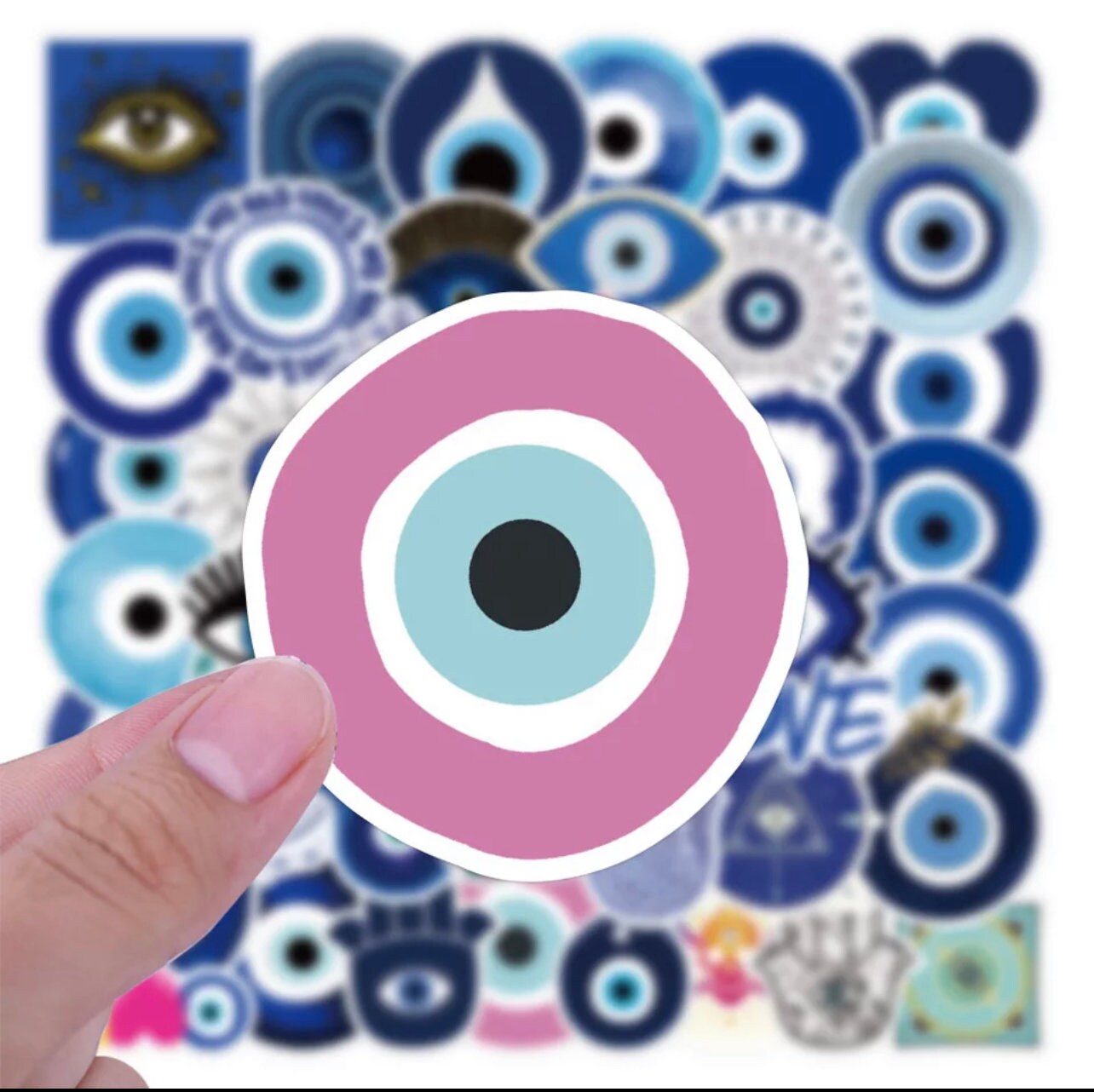 21 Cute Evil Eye Stickers (set of 21) ,graffiti, Car, Guitar ...