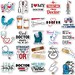 25 Doctor,nurse, Hospital, Stethoscope Stickers Waterproof Vinyl Decal ...