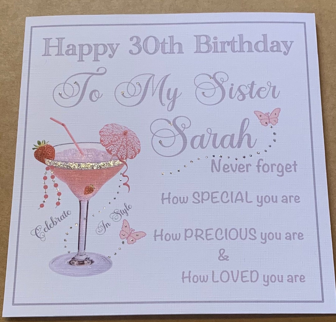 Personalised Birthday Card - Etsy UK