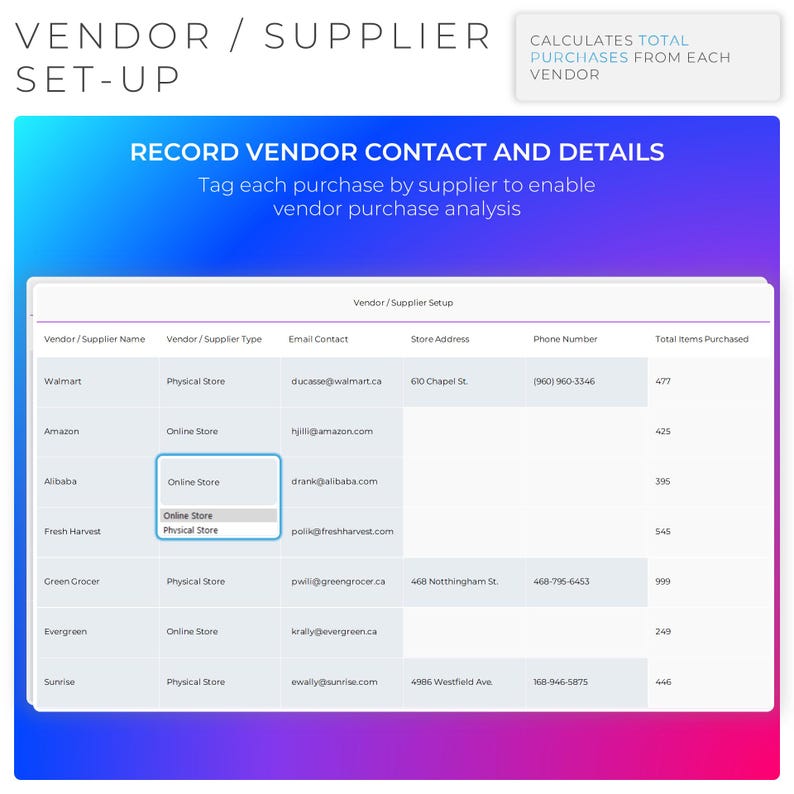 Inventory Tracker | Small Business Template | Track Sales and Purchases ...