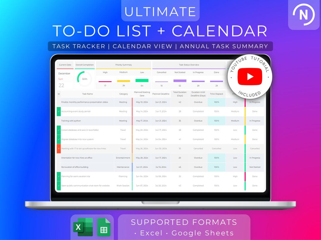To Do List | Task Tracker | Daily Planner | Calendar View ...