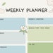 Weekly Planner, Printable Weekly Planner, Colorful Weekly Planner ...