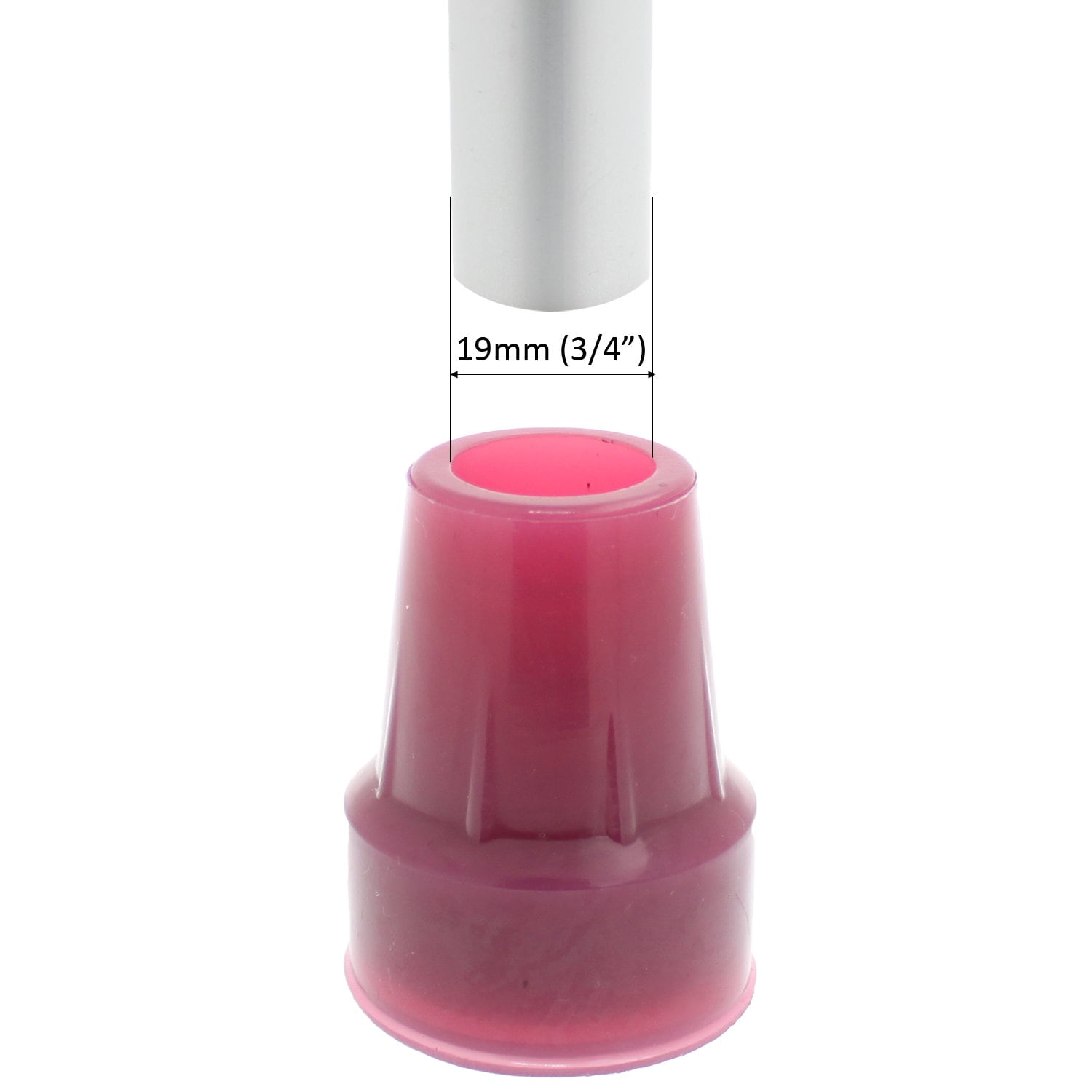 Single Purple Rubber Tip, Rubber Ferrules, Rubber Ends for Walking ...