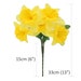 Lifelike Artificial Fake Daffodil Flowers 1 Stem With 5 Buds Each ...