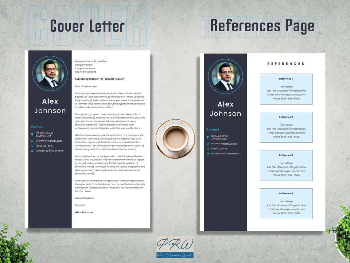 ATS Friendly Resume Template With Photo for Word, Google Docs, and ...