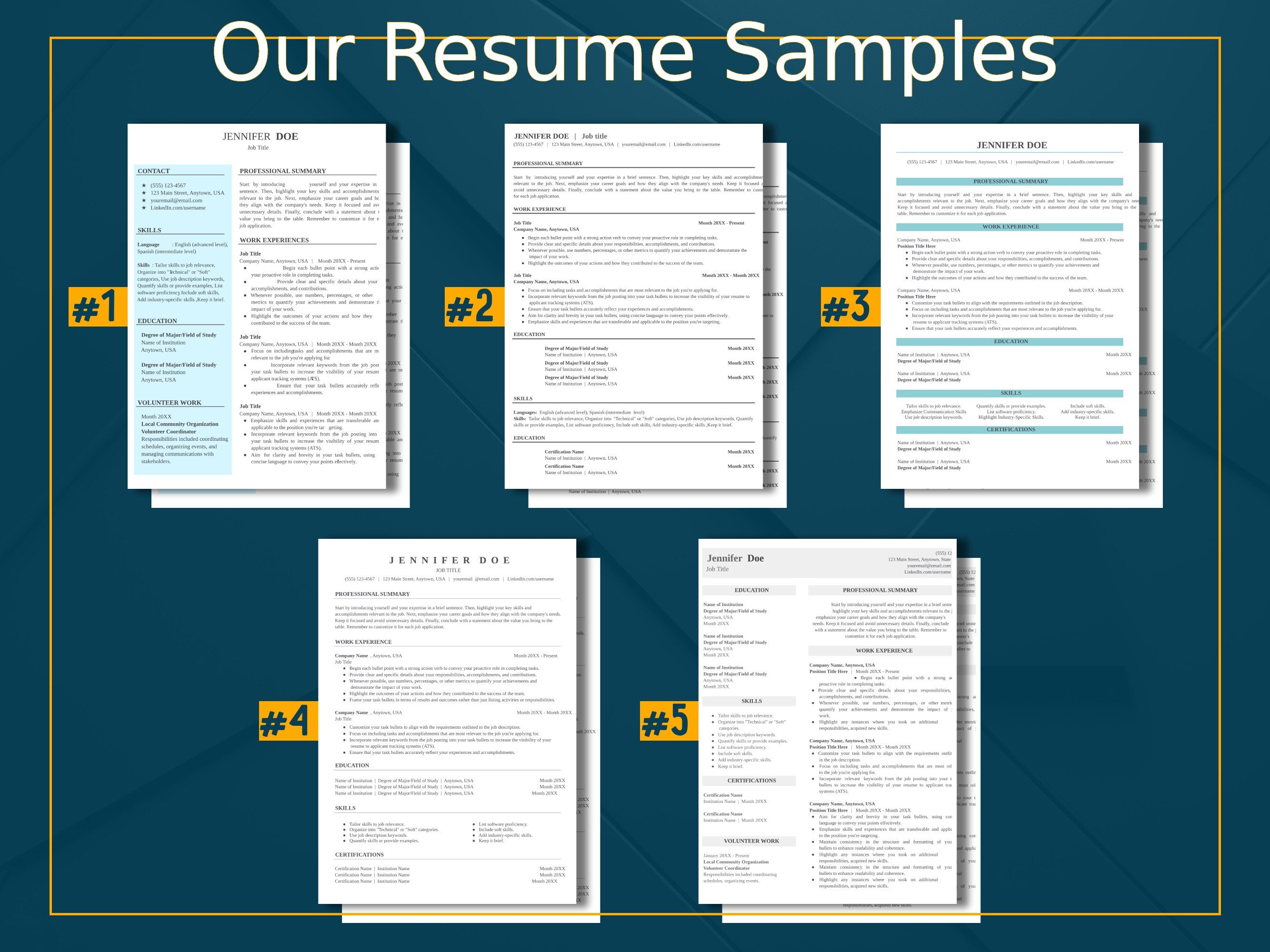 Resume Writer Resume Writing Service Resume Template ATS Friendly ...