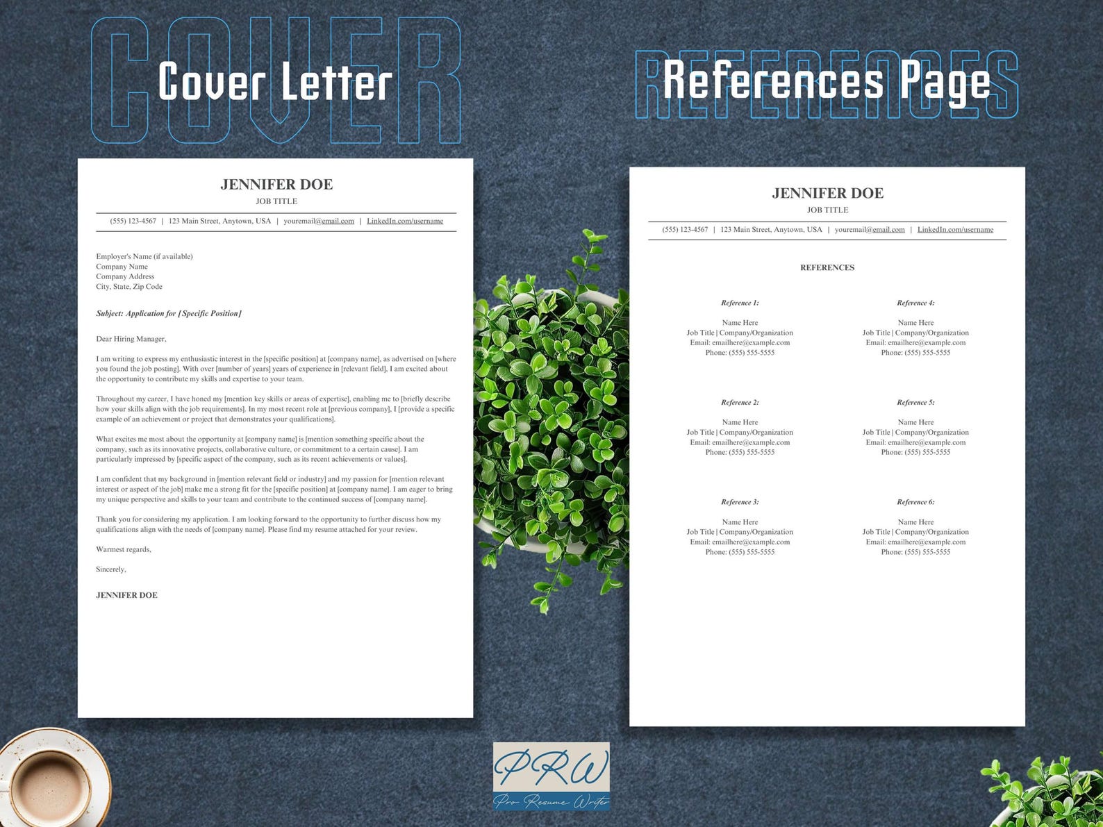 ATS Friendly Resume Template for Word, Google Docs and Canva, ATS CV ...