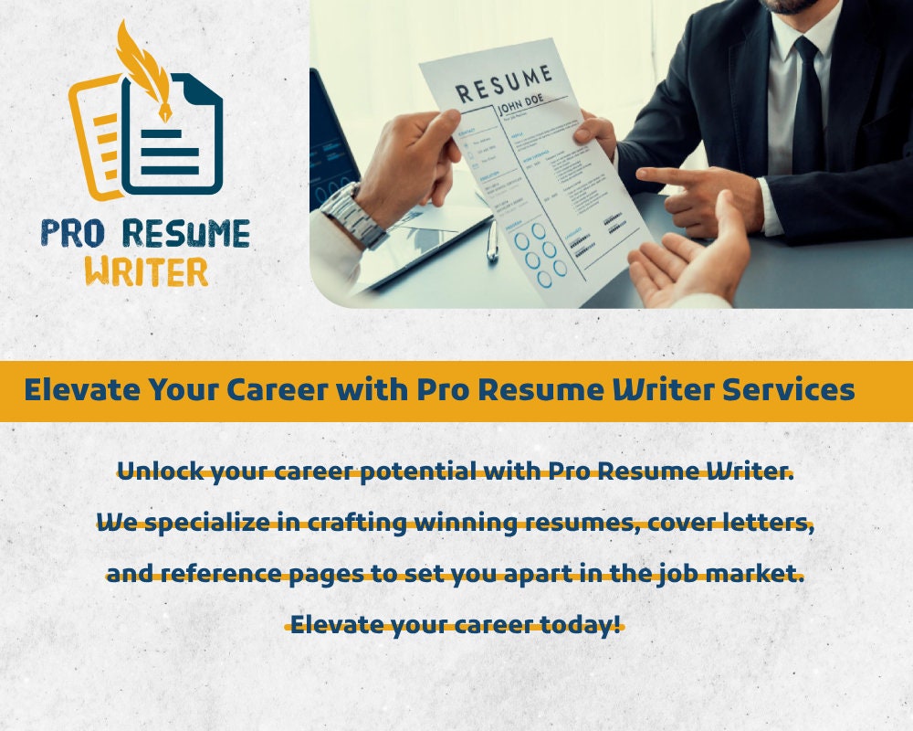Custom Resume Writer, Cover Letter, ATS Friendly Resume, Resume ...
