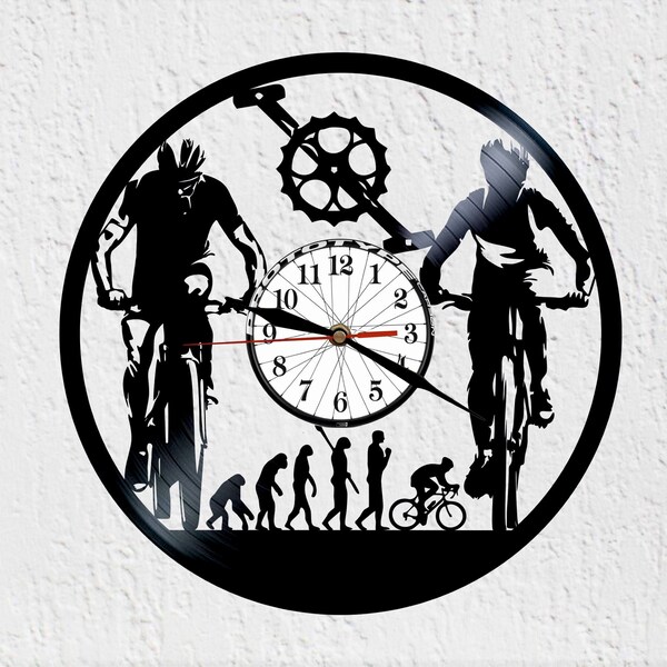 Bicycle Wall Clock - Etsy