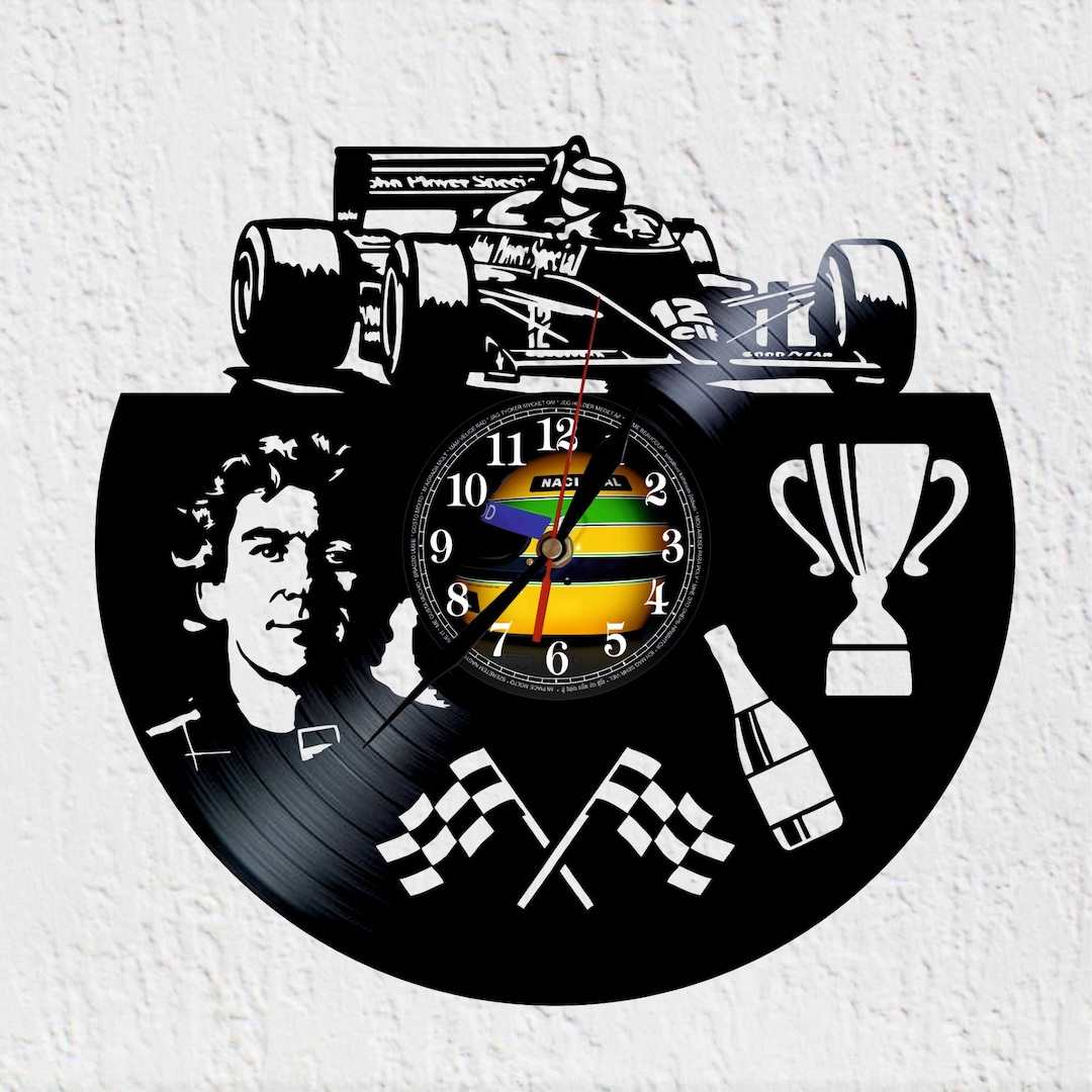 Large Wall Clock Legendary Racing Driver the King of the - Etsy
