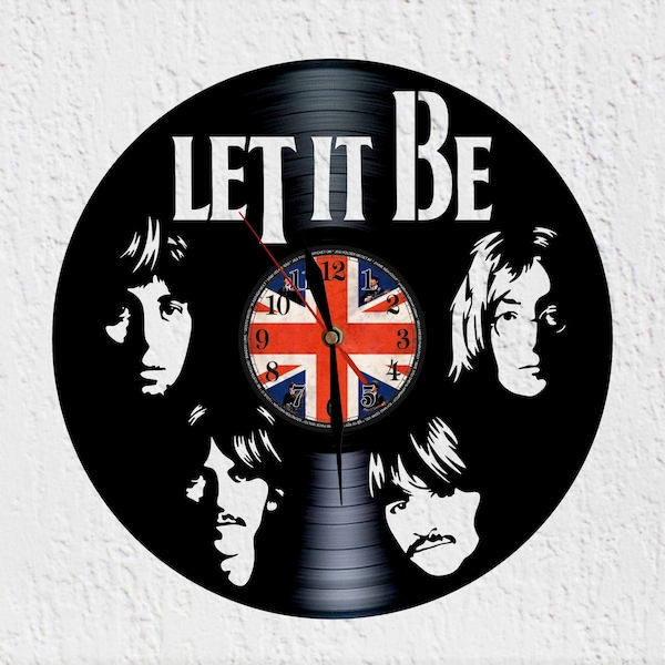 Vinyl Record Clock - Etsy