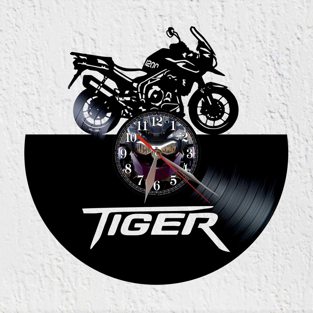 Large Wall Clock European Off-road Adventure Motorcycle - Etsy