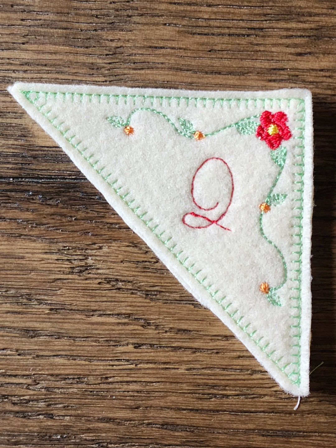 Floral Corner Bookmark Machine Embroidery Design, Digital Design ...