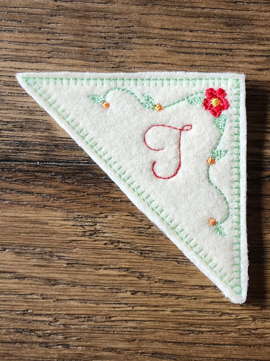 Floral Corner Bookmark Machine Embroidery Design, Digital Design ...