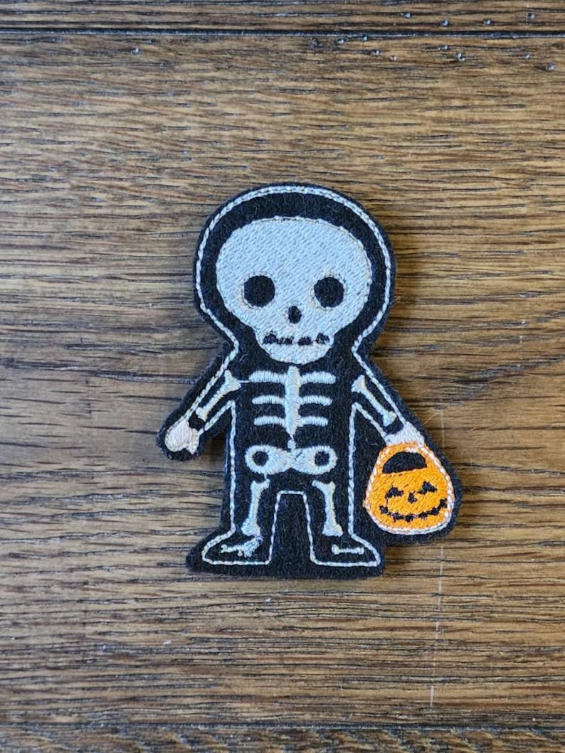 Skeleton Finger Puppet Design, Digital.file ITH Machine Embroidery ...