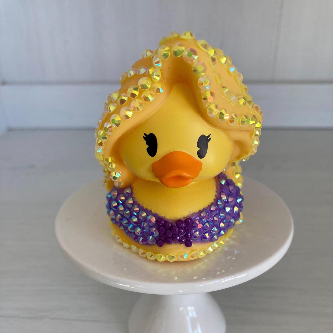 Rapunzel Rhinestone Duck - Etsy