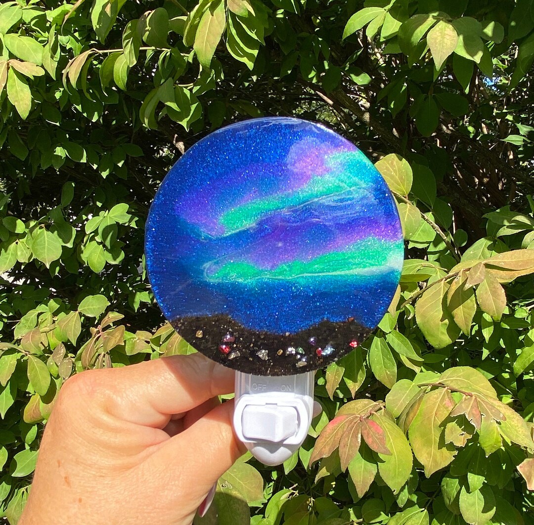 Aurora Borealis Northern Lights Night Lights. Enjoy the Shimmering ...