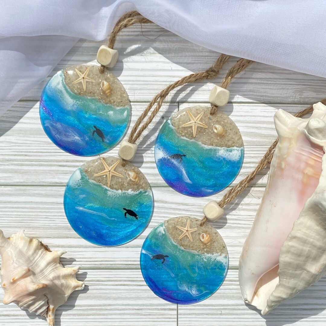 Take Me to the Beach Handcrafted Resin Suncatchers Bring a Breezy ...
