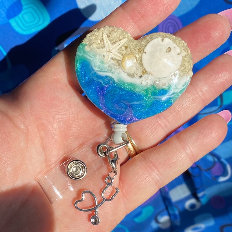 Beach Badge - Etsy