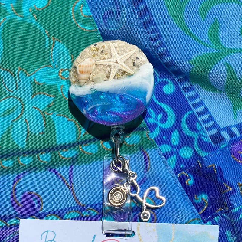Beach Badge - Etsy