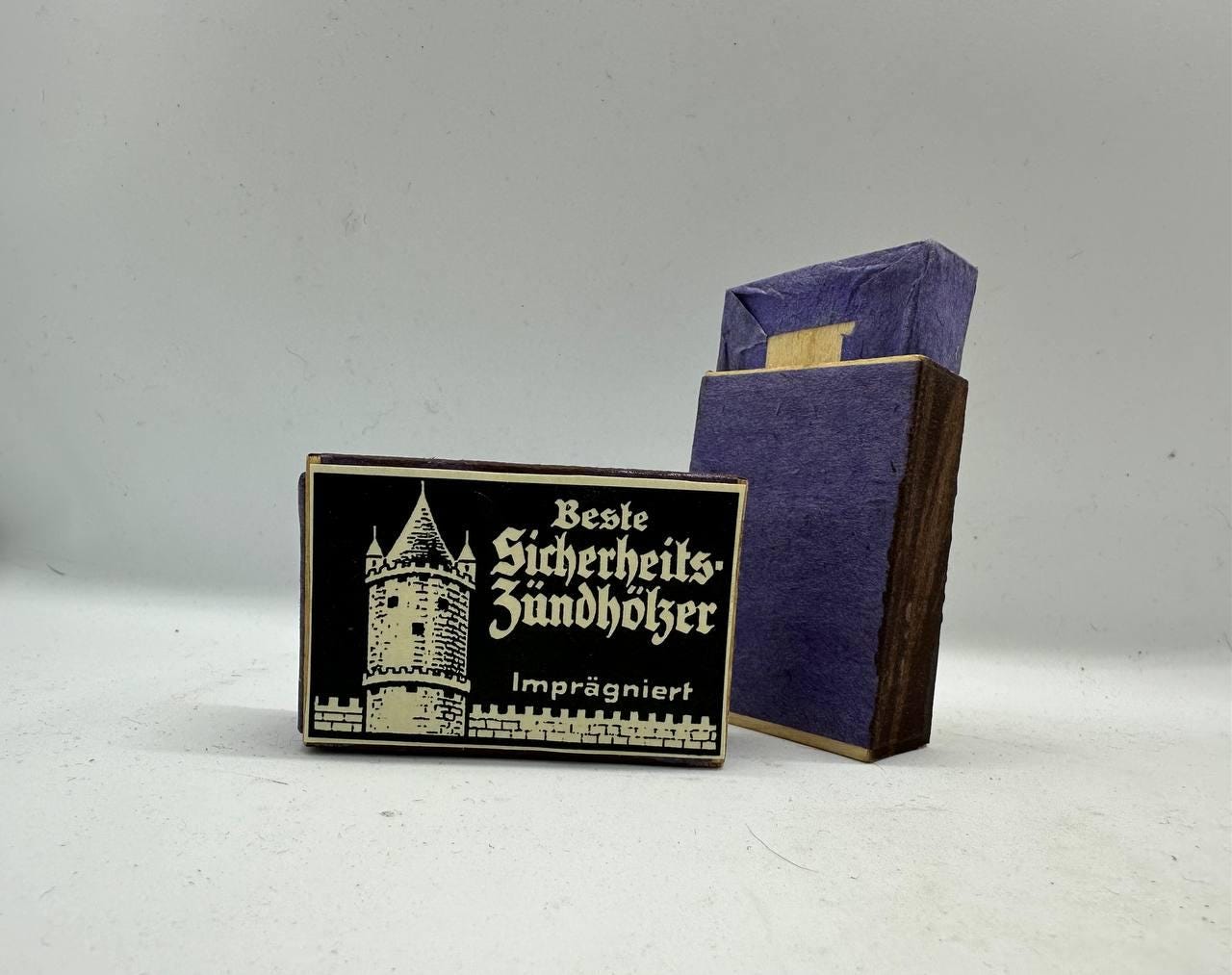 Pre WW1 German Matchboxes Castle (repro) - Etsy