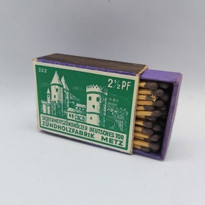 WW1 German Matchbox Castle (repro) - Etsy