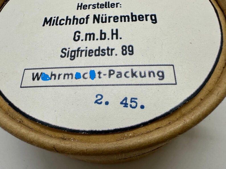 WW2 Box for Cheese for Fritz and Hans (repro) - Etsy