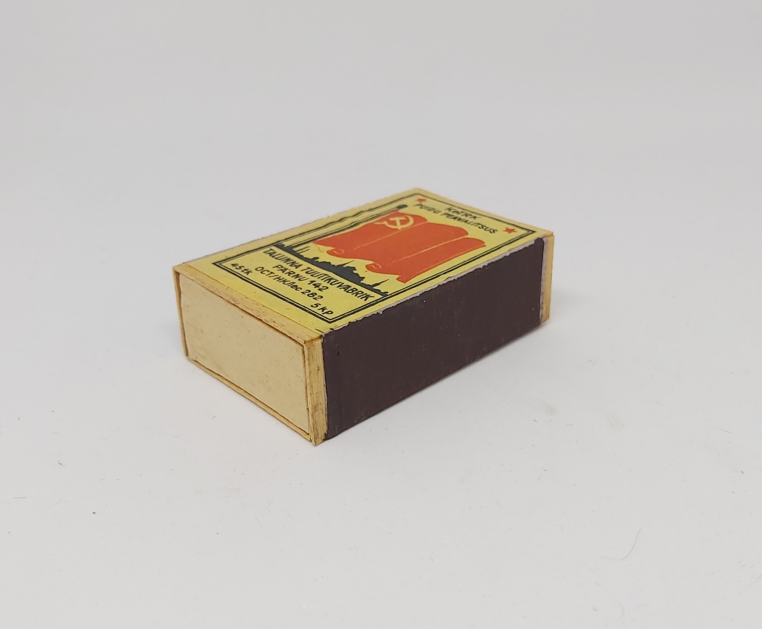 ORIGINAL WW2 Soviet Matchbox Red Flag - Etsy