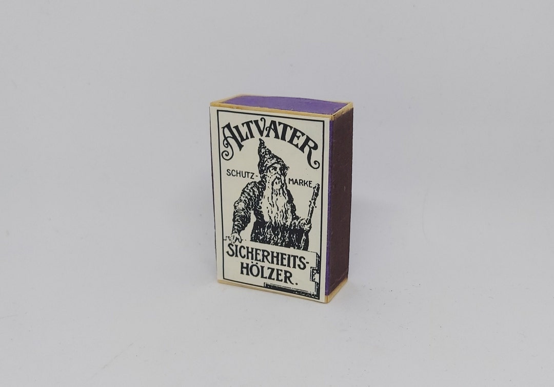 WW1 German Matchbox Altvater repro - Etsy