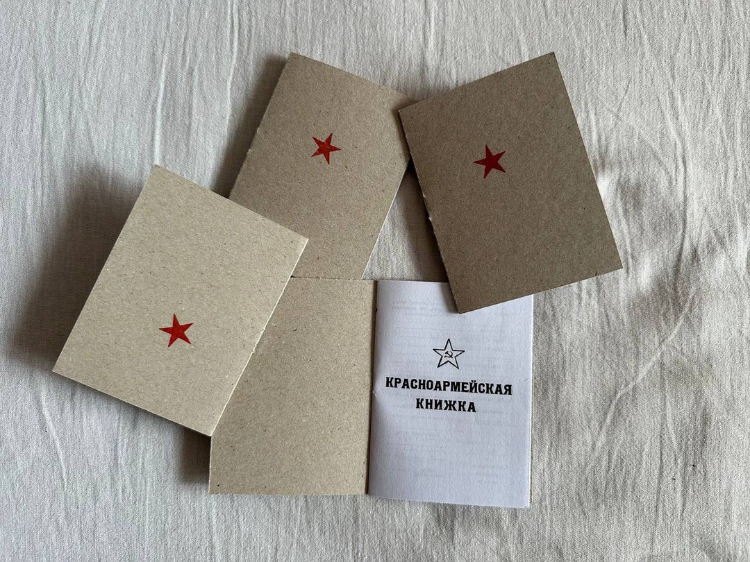 WW2 Red Army Book (copy) - Etsy