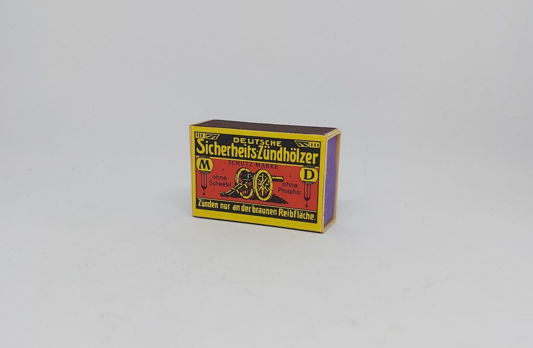 WW1 German Matchbox Canon repro - Etsy