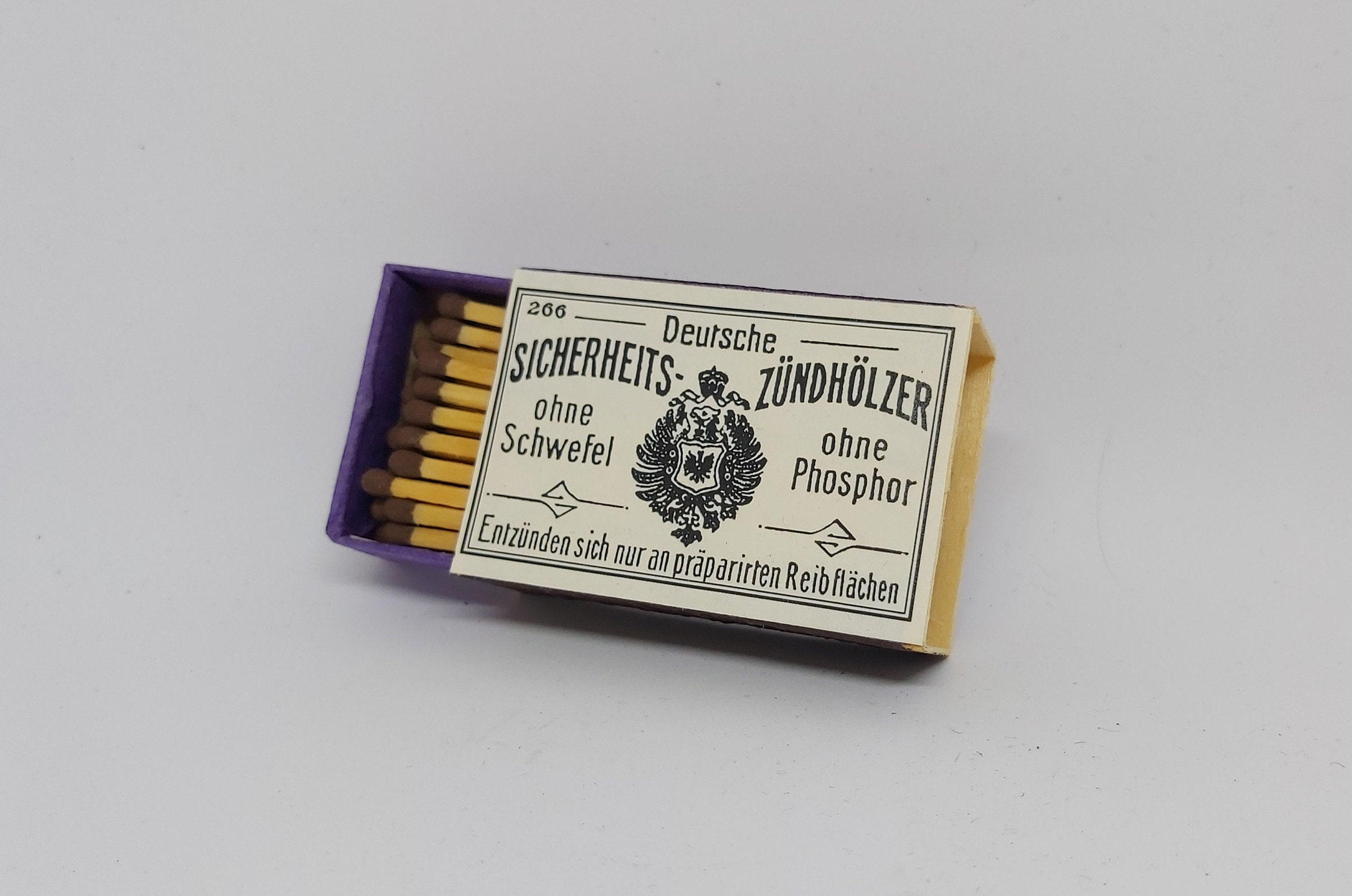 WW1 German Matchbox Imperial (repro) - Etsy