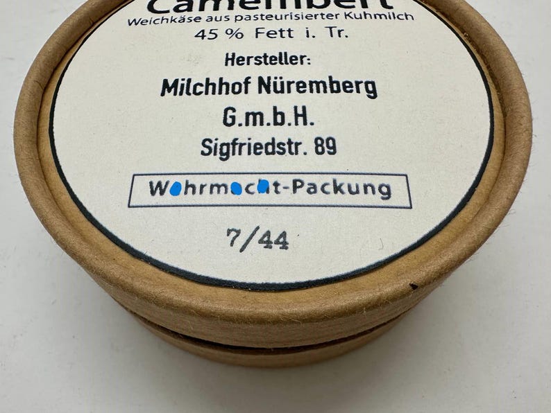 WW2 Box for Cheese for Fritz and Hans (repro) - Etsy