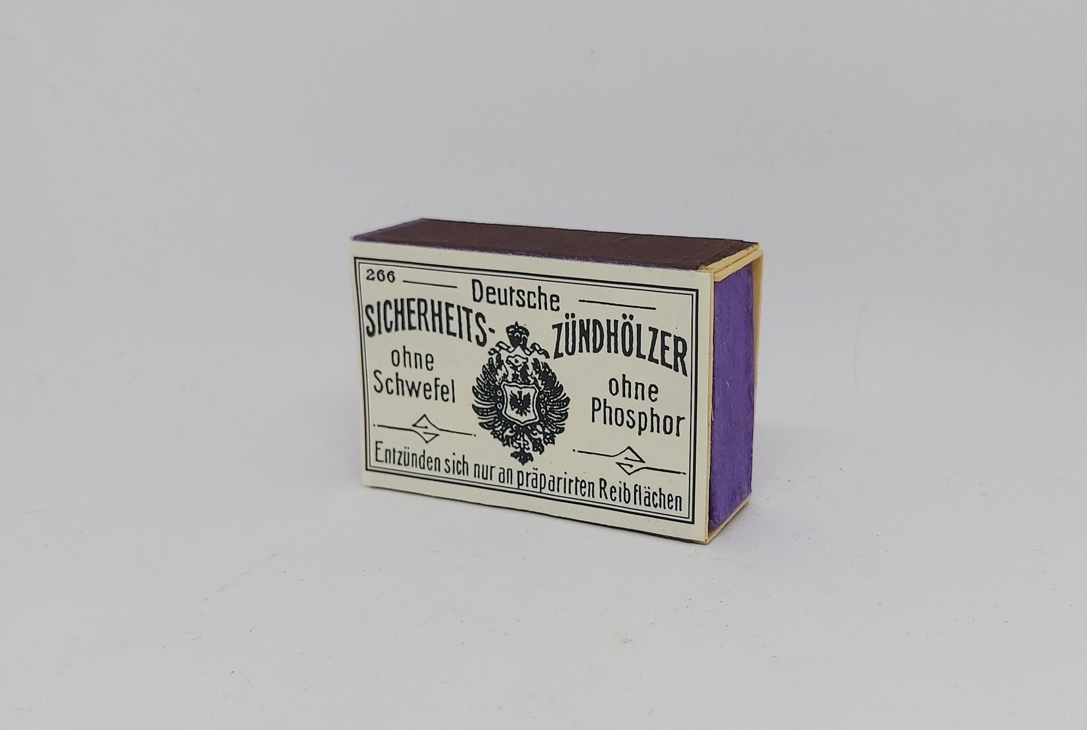 WW1 German Matchbox Imperial (repro) - Etsy