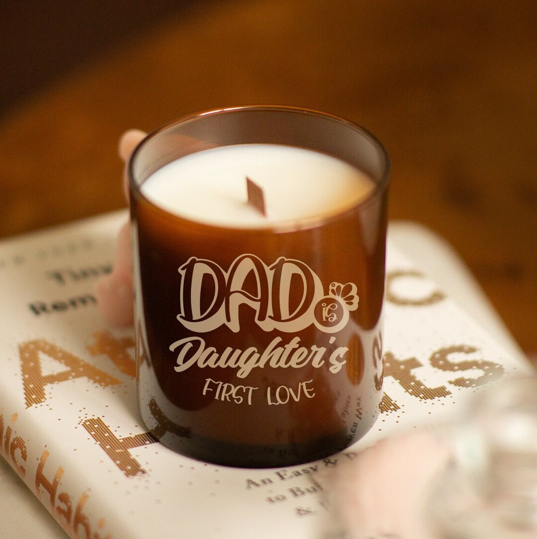 Happy Father’s Day Candle Gift.father’s Day Gift for Dad From Daughter ...