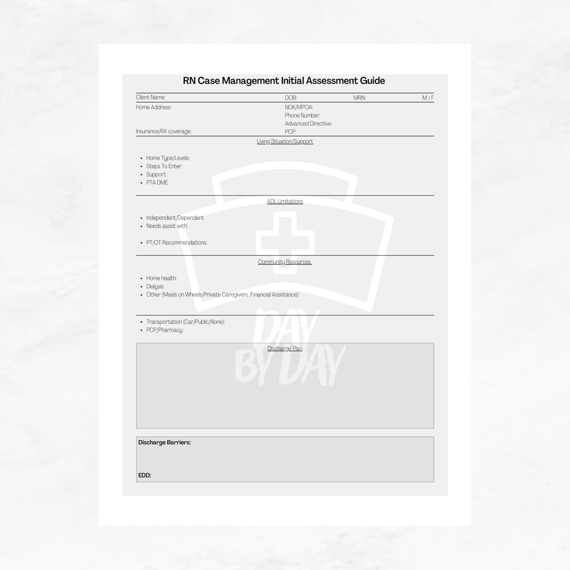 Nurse Case Manager Initial Assessment Intake Log New Case Management nurse-case-manager-initial-assessment-intake-log-new-case-management