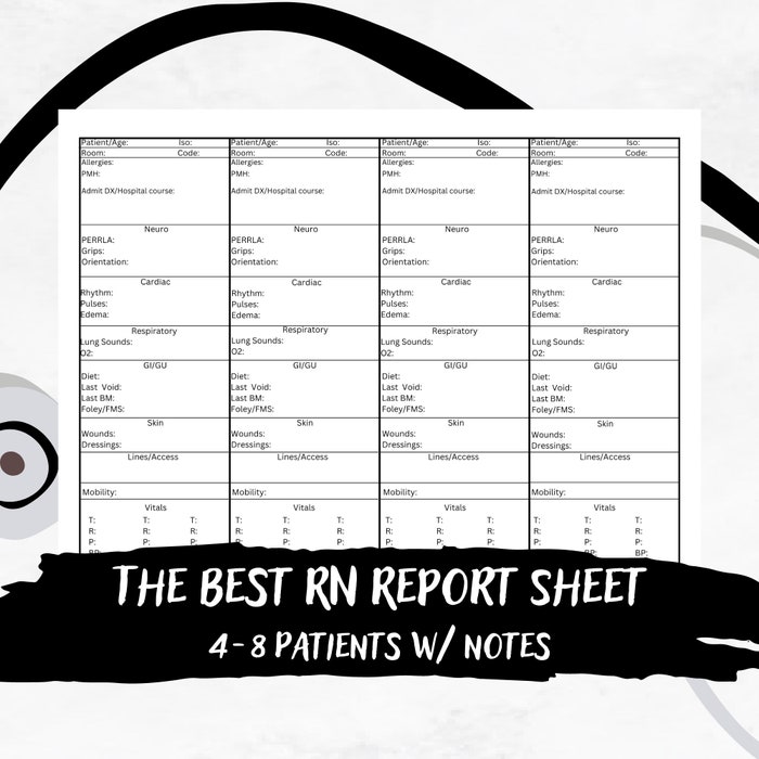 Operating Room Report - Etsy