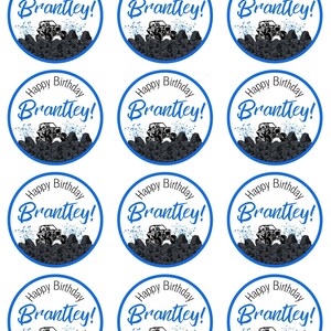 Boy Birthday Decor | Matching Decor | Digital Printable Template | Sxs ...