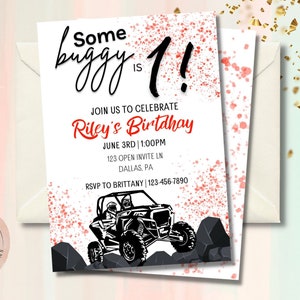 Boy Birthday Invitation | Editable Boys First Birthday Invite | Digital ...