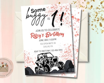 Atv Birthday Invitation Template - Etsy