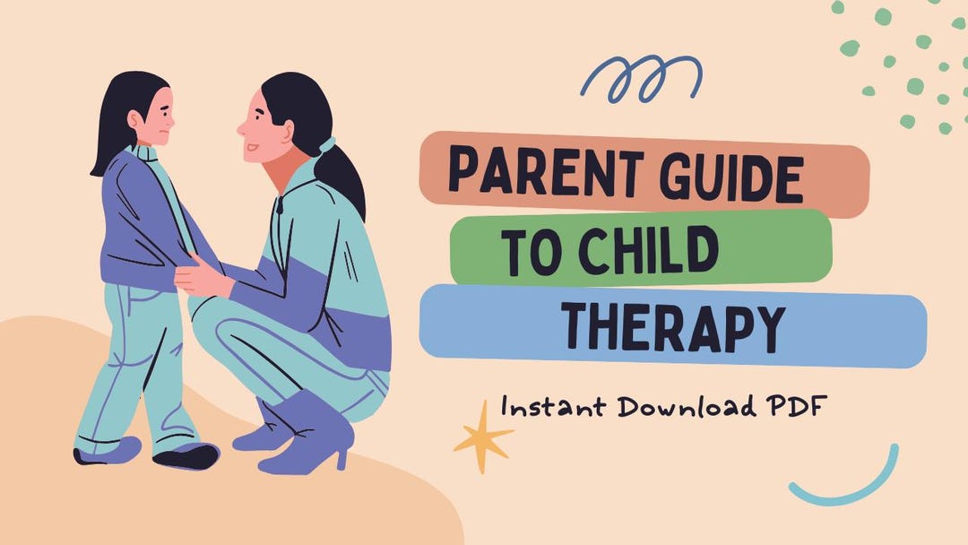 Parent Guide to Child Therapy | Printable Counseling Handout | What to ...