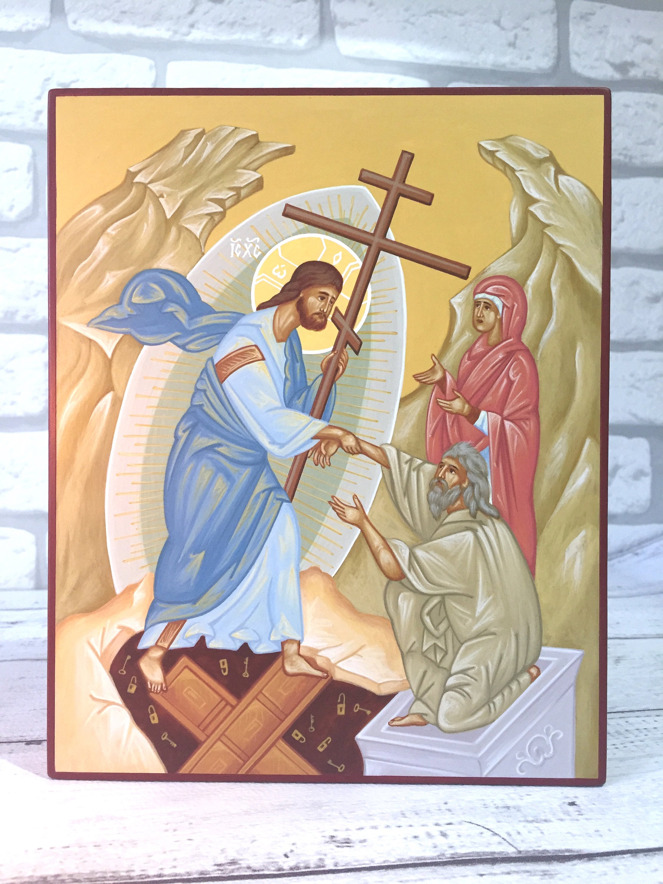 Risen Jesus Icon