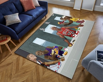 Lebron James Area Rug - Etsy