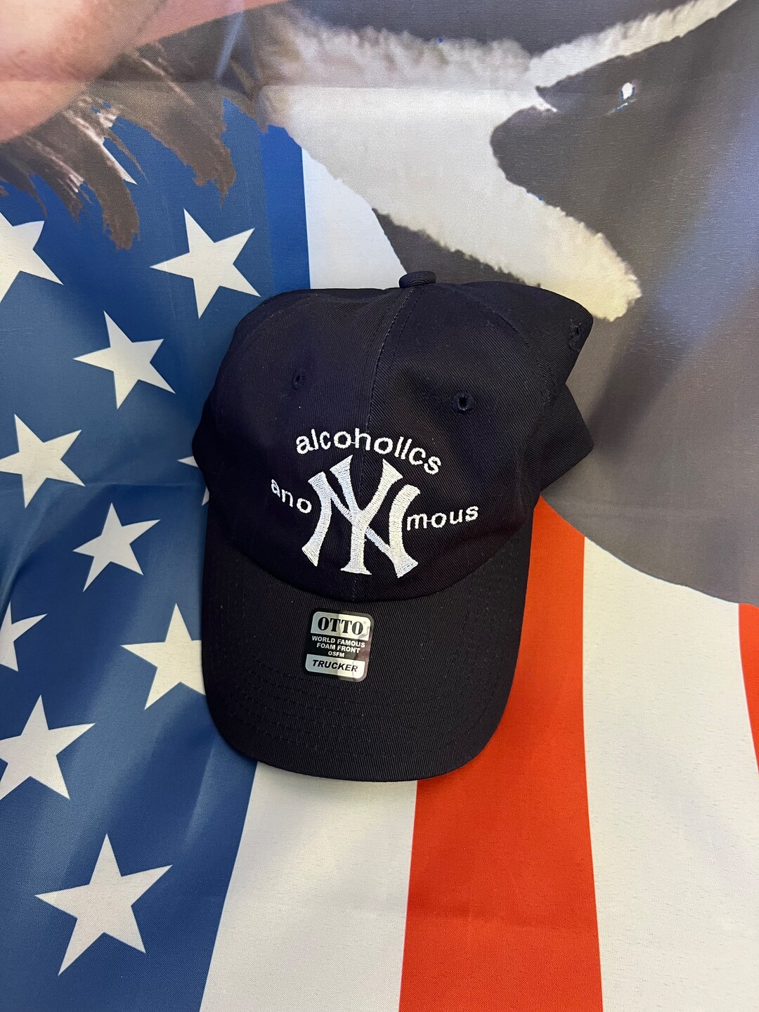 Alcoholics Anonymous Embrodiered NY Hat - Etsy