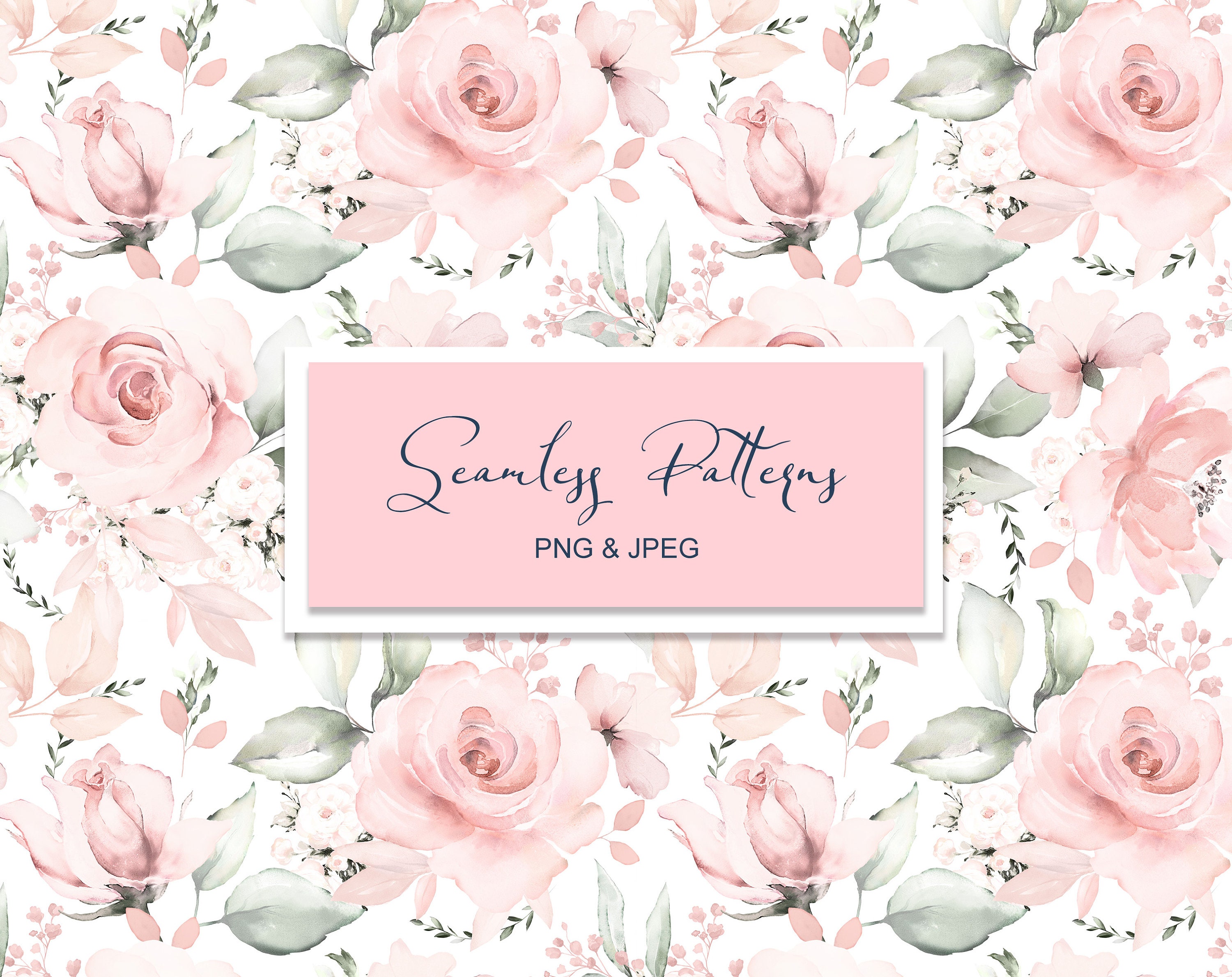 Floral Design Pattern Pink