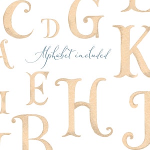 Watercolor Crest Wedding Blue Bow, Gold Vintage, Grand Millennial ...